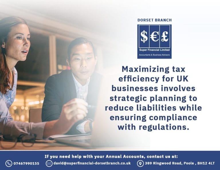 Maximising Tax Efficiency for Businesses - Super Financial Dorset Branch